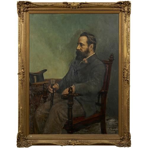 Fred Burmeister | A portrait of Charles Cameron Kingston (1927) | MutualArt