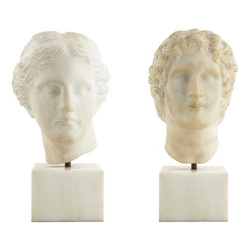 Roman School, 20th Century | PORTRAITS OF ALEXANDER THE GREAT AND A ...