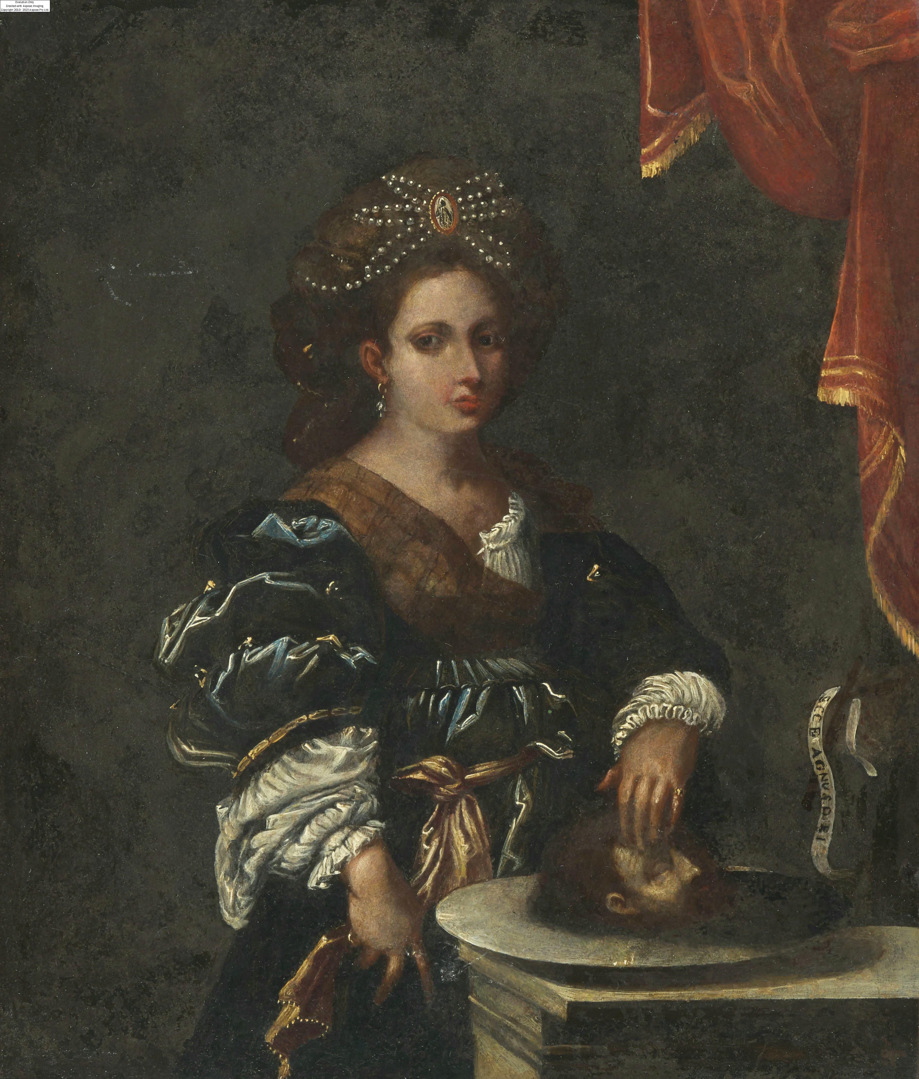 Italian School, 18th Century | Laura Dianti als Salome mit dem Kopf ...