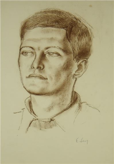 Emmanuel Levy | Portrait of a young man | MutualArt