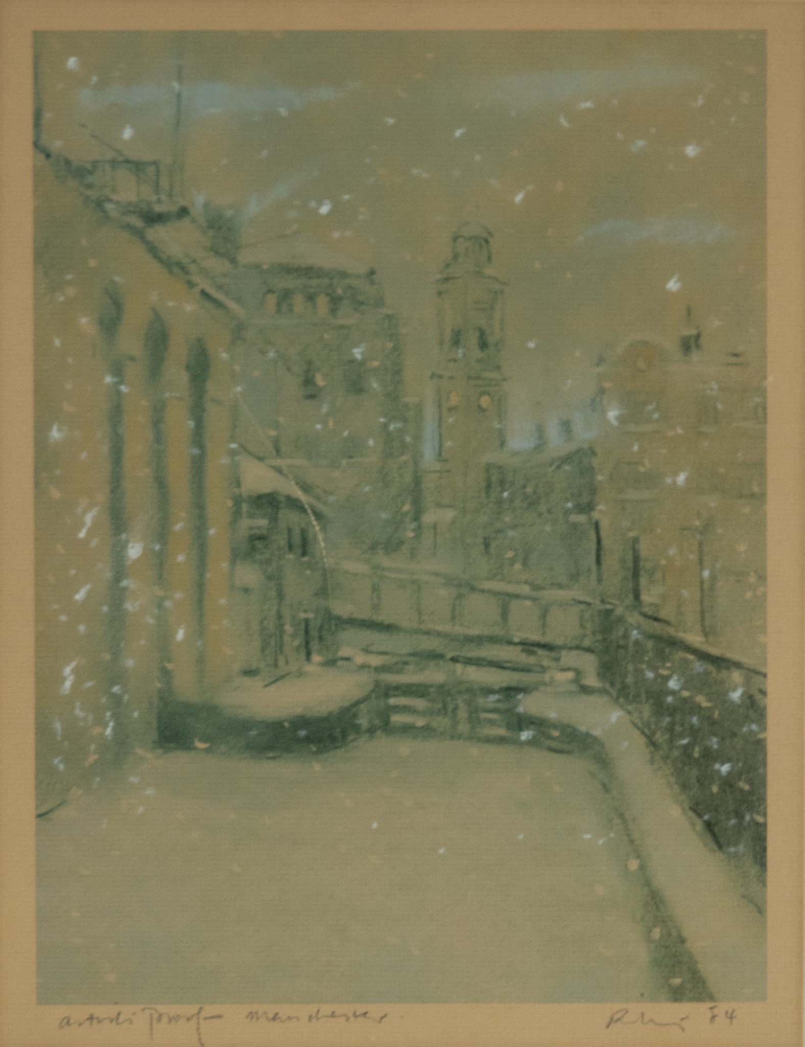 Harold Riley | Manchester (1984) | MutualArt