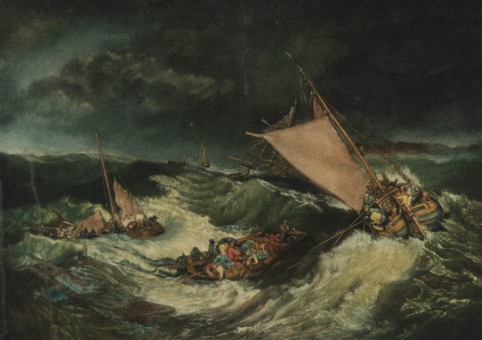 John Cother Webb | The Battle of Trafalgar; The Shipwreck; Childe ...