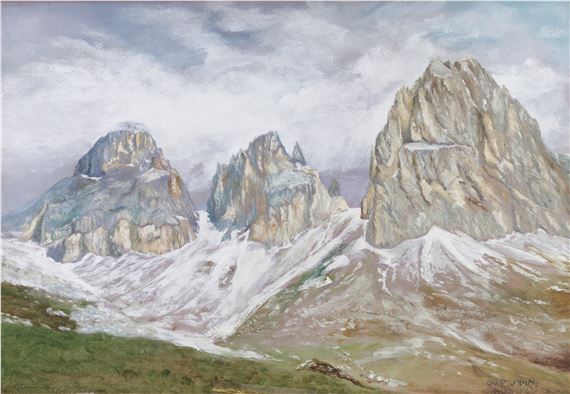 Gustav Jahn | Dolomites (1918) | MutualArt