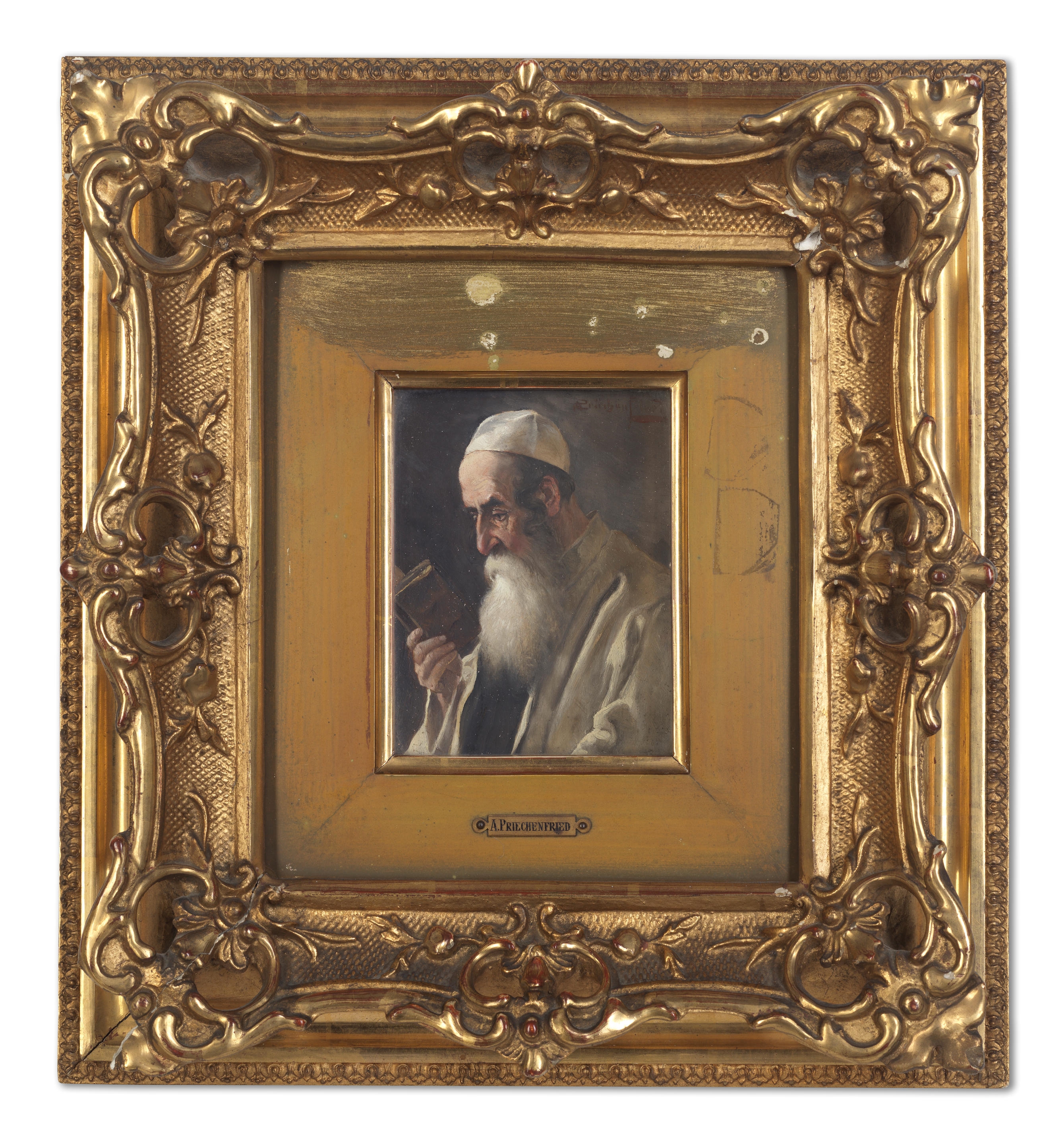 Alois Heinrich Priechenfried | Portrait of a rabbi | MutualArt