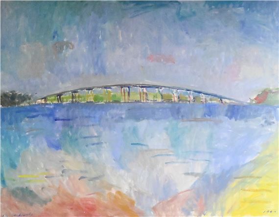 Theodore Jankowski | “Causeway Bridge”, 1989 (1989) | MutualArt