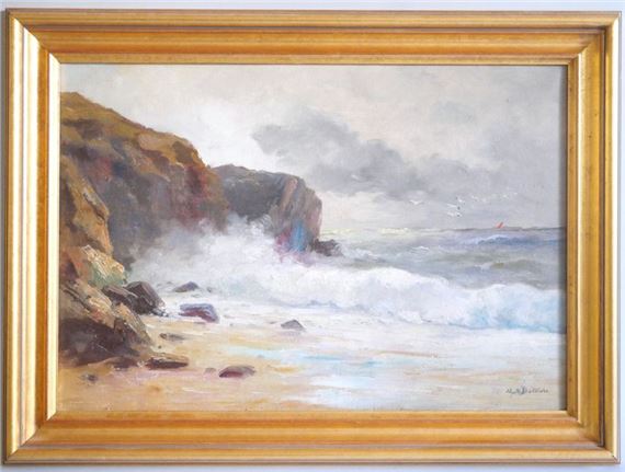 Yvette Bossiere | Seaside by storm | MutualArt