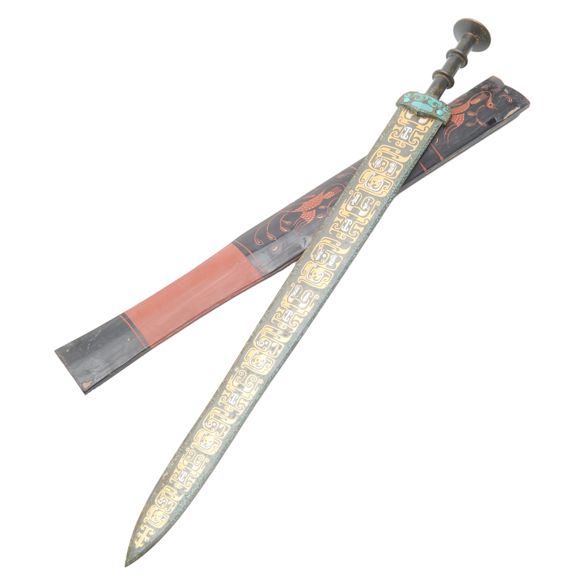 SWORD | Chinese Archaic Form Bronze Sword, Jian | MutualArt