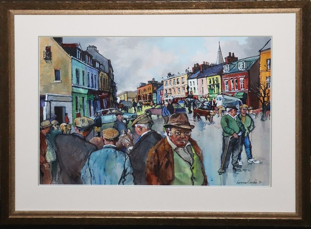 Kenneth Webb | MARKET DAY (90) | MutualArt