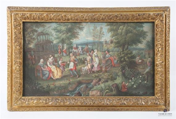 Flemish School 17th Century | Flemish school of the late 17th century - Lot 198 (Late 17th ...