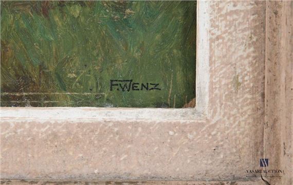 Frédéric Wenz | Village view | MutualArt