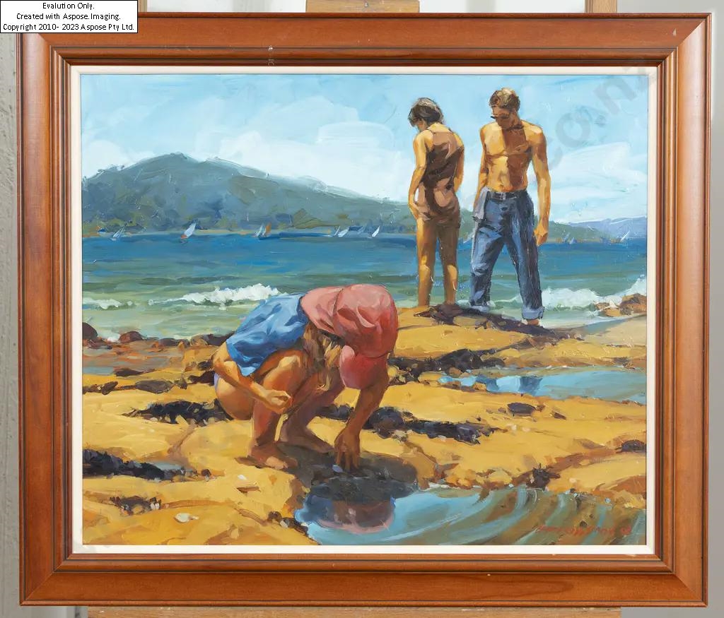 Barry Ross Smith | Beach Scene (98) | MutualArt