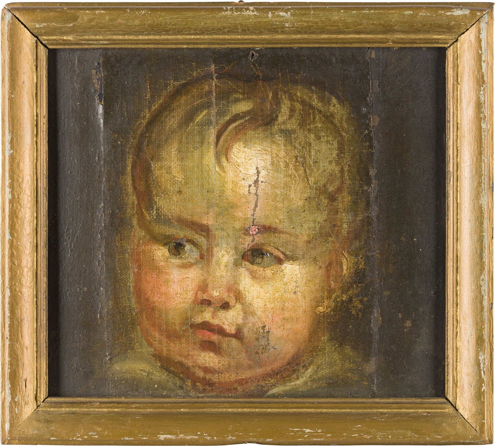 Peter Paul Rubens | STUDIE EINES KINDERKOPFES II (1577) | MutualArt