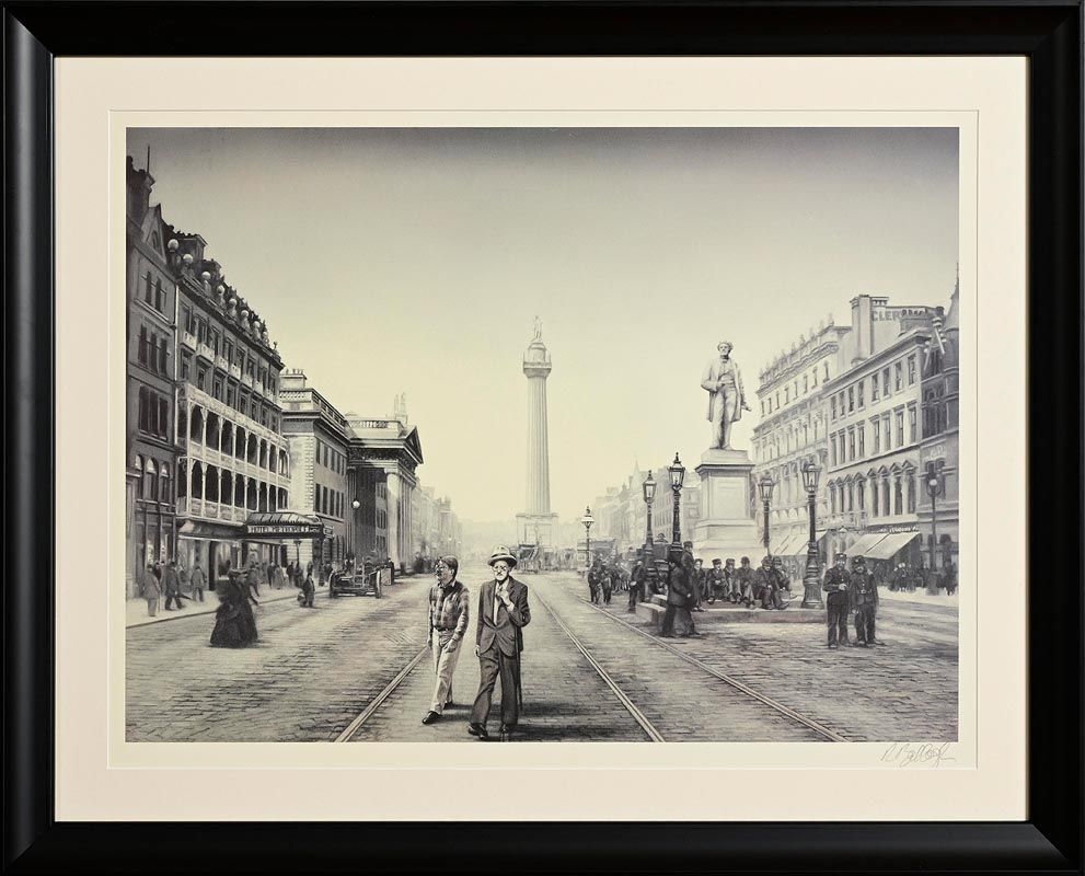 Robert Ballagh | O'Connell Street | MutualArt