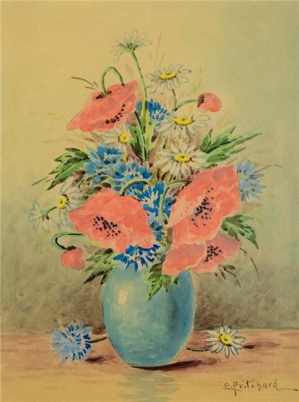 E. Pritchard | Still Life with Wild Flowers | MutualArt