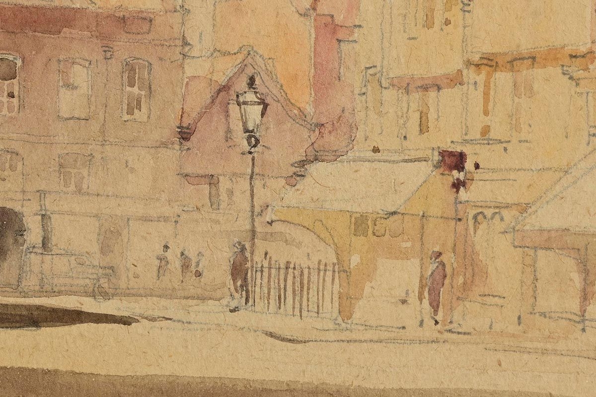 Stuart Milner | Town Square (1933 (1933) | MutualArt