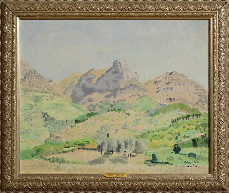 Jane Simone Bussy | Mediterranean Landscape | MutualArt