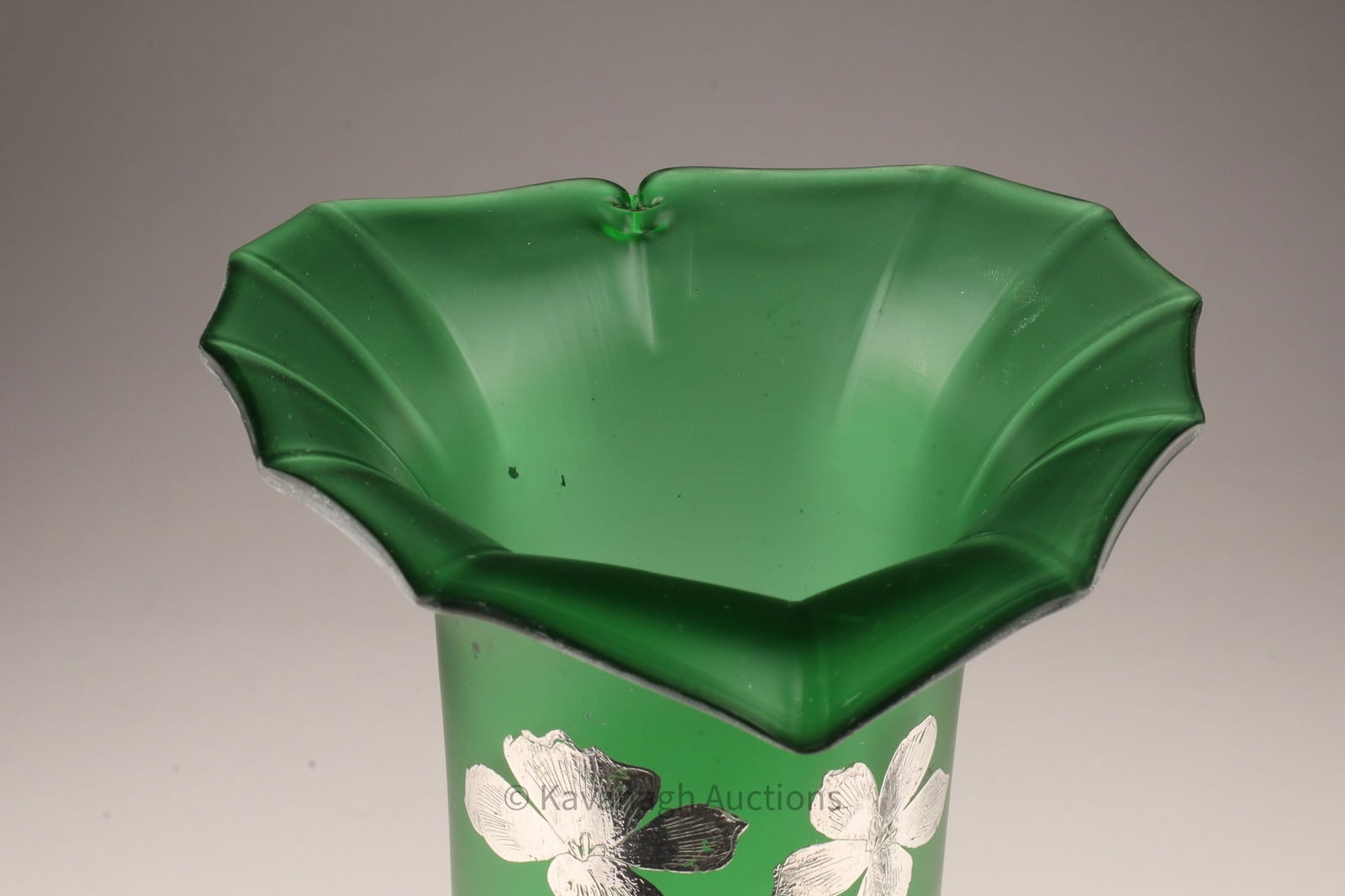 Carl Goldberg | Art Nouveau Silver Overlay Vase Carl Goldberg | MutualArt