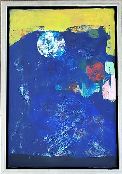 Richard William Conway-Jones | A small abstract painting in a fine ...