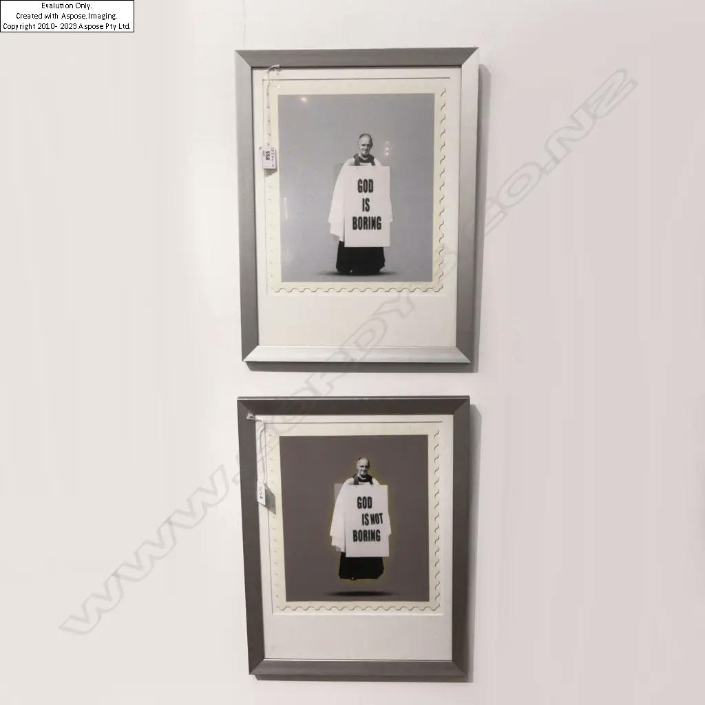 Jimmy Cauty | 2 JAMES CAUTY PRINTS | MutualArt