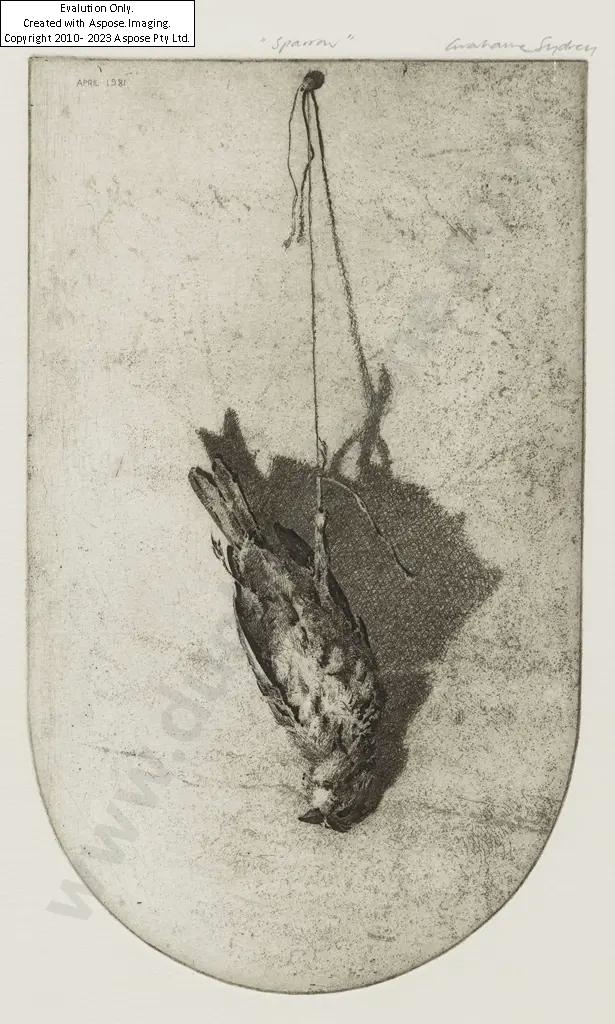 Grahame Sydney | Sparrow (1981) | MutualArt