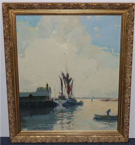 Geoffrey Chatten | marine oil on canvas (1980) | MutualArt