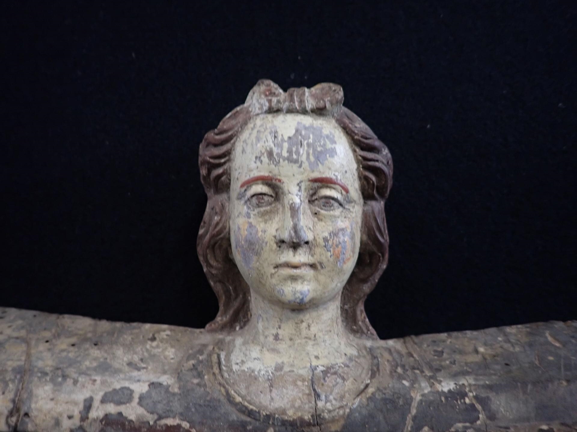 Georges Colomb | Probablement XVIIème siècle Saint Christophe et le ...