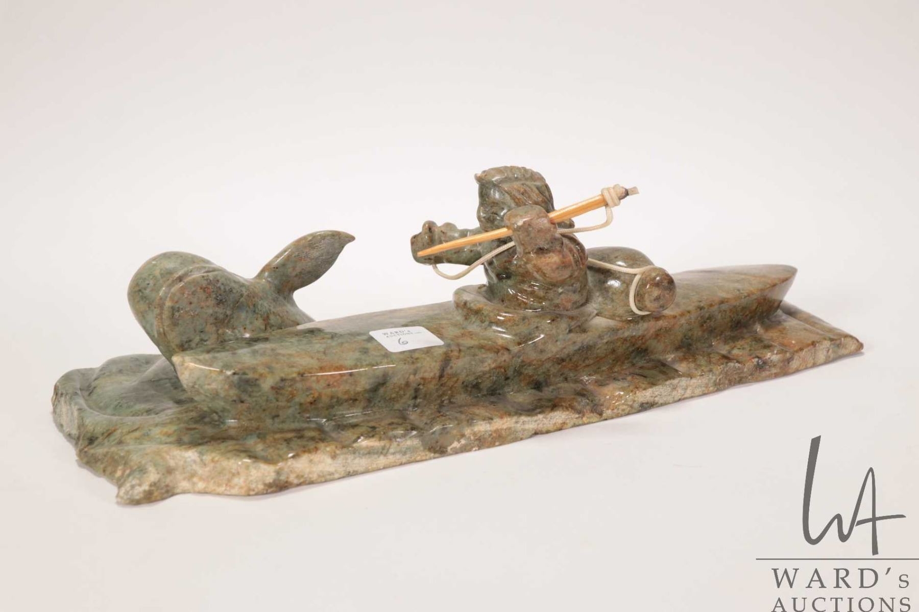 Eric Amiraq Lester | A hunter in a kayak with a breeching beluga whale ...