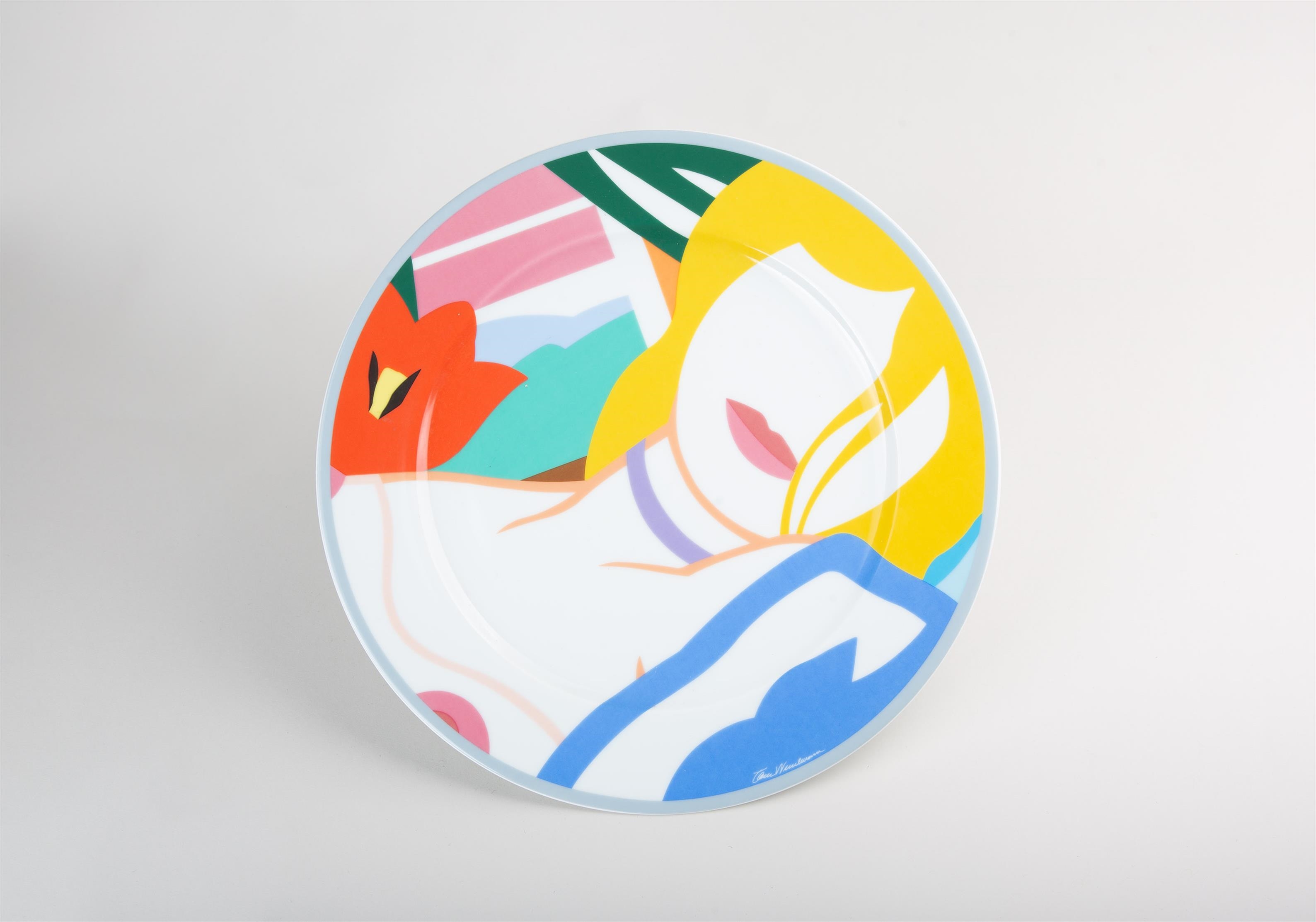 Tom Wesselmann | Künstlerplatzteller (1989) | MutualArt