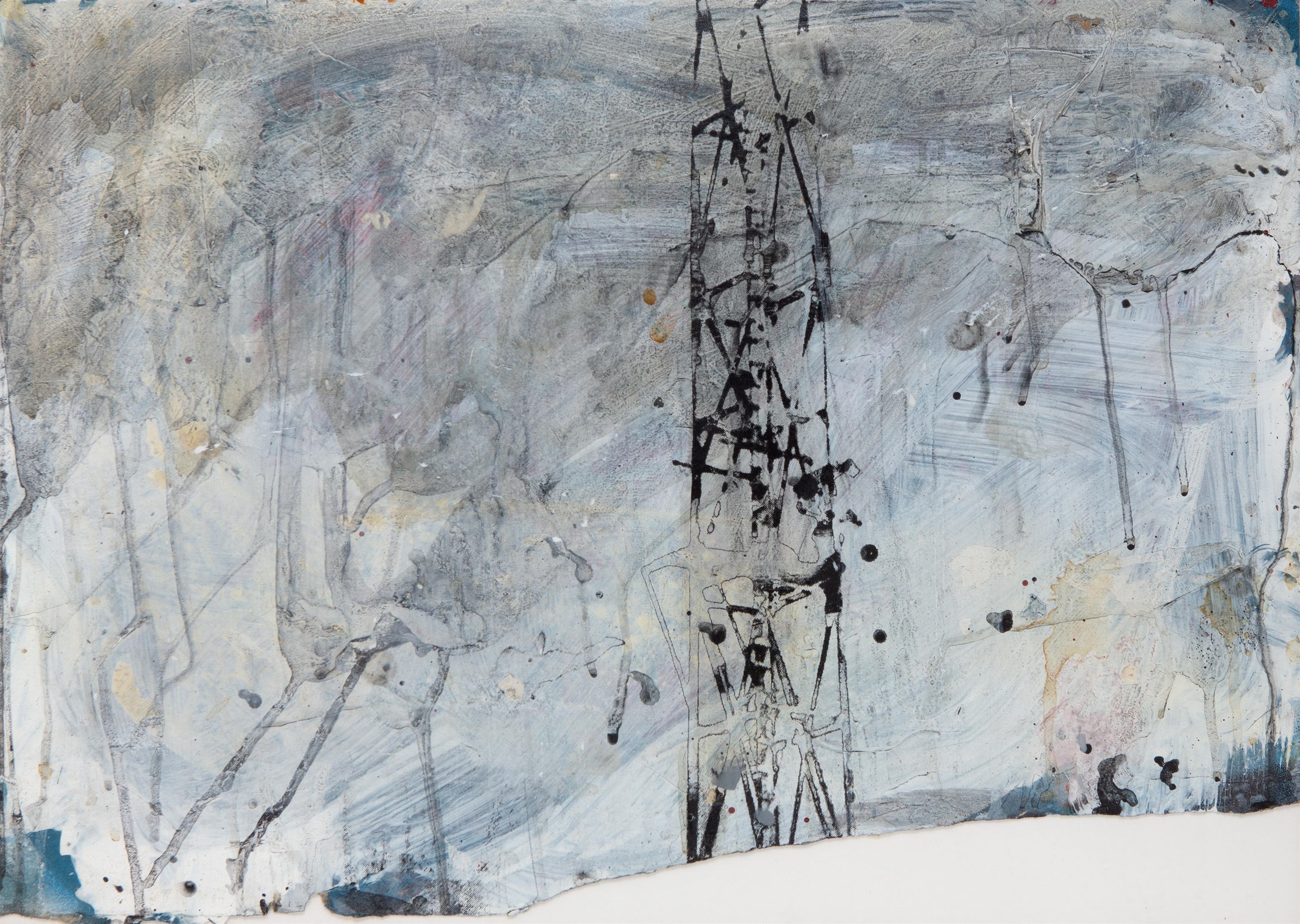 Walter Dahn | Turm 1990 (1990) | MutualArt