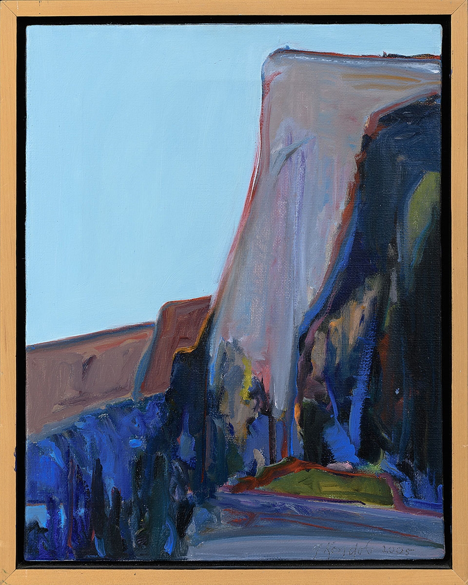 Gregory Kondos | Gregory Kondos (1923-2021) Painting “Mid-Day El Capitan” (2005) | MutualArt