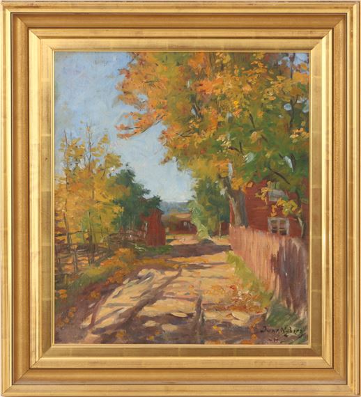 Ivar Julius Nyberg | gårdsbild | MutualArt