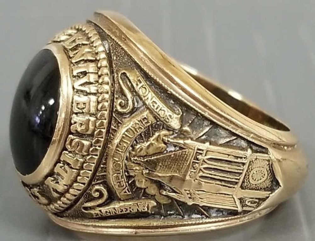 State | 10K gold Iowa State University 1963 class ring (1963) | MutualArt