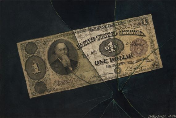 Arthur V. Diehl | Dollar Bill, 1898 (1898) | MutualArt