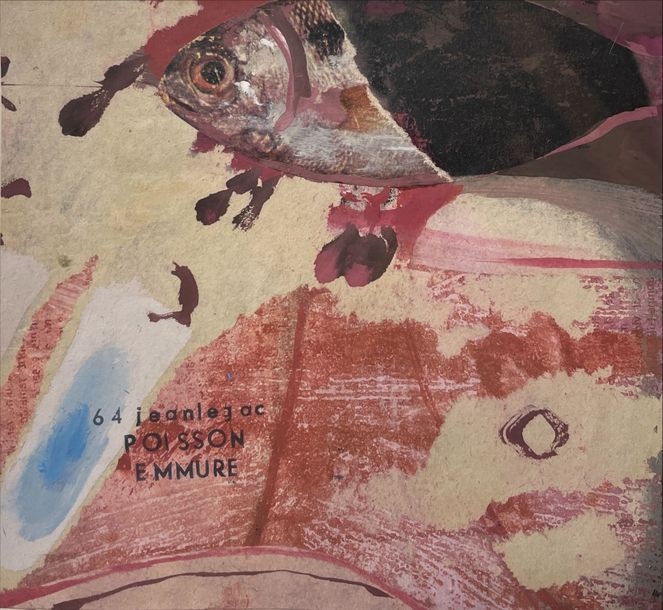 Jean Le Gac | Jean LE GAC (1936) EMMURE FISH, 1964 Mixed media and ...