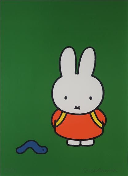 Dick Bruna | MIFFY AND THE WORM | MutualArt