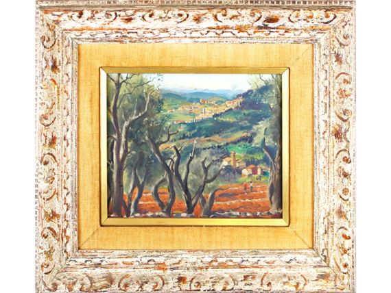 Charles Cerny | French Landscape (1950) | MutualArt