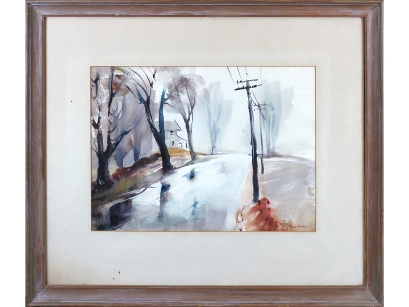 Francis Golden | Street Scene | MutualArt