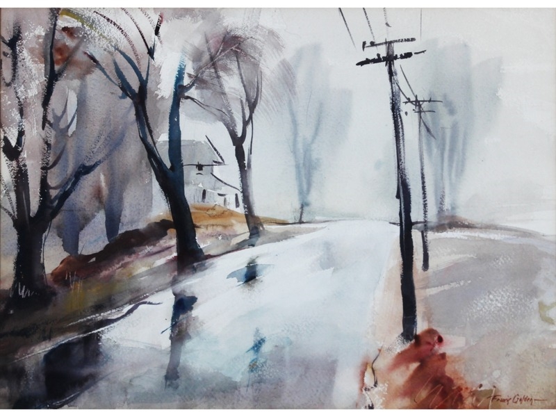 Francis Golden | Street Scene | MutualArt