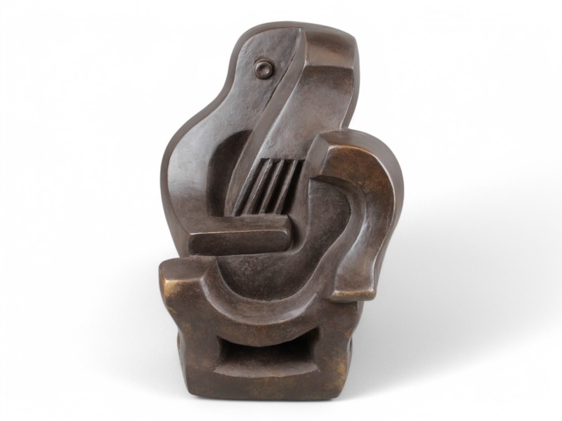 Jacques Lipchitz | Jacques Lipchitz, Bronze, Guitar Player Seated (1922 ...