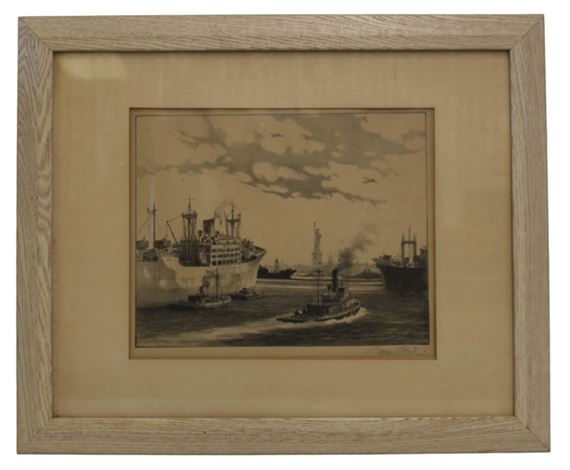 Gordon Grant | Upper Bay (Circa 1946) | MutualArt