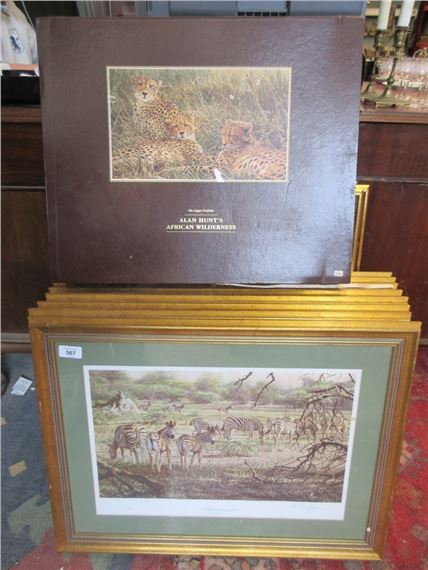 Alan Hunt | Large collection of Alan Hunt L/E prints - African ...