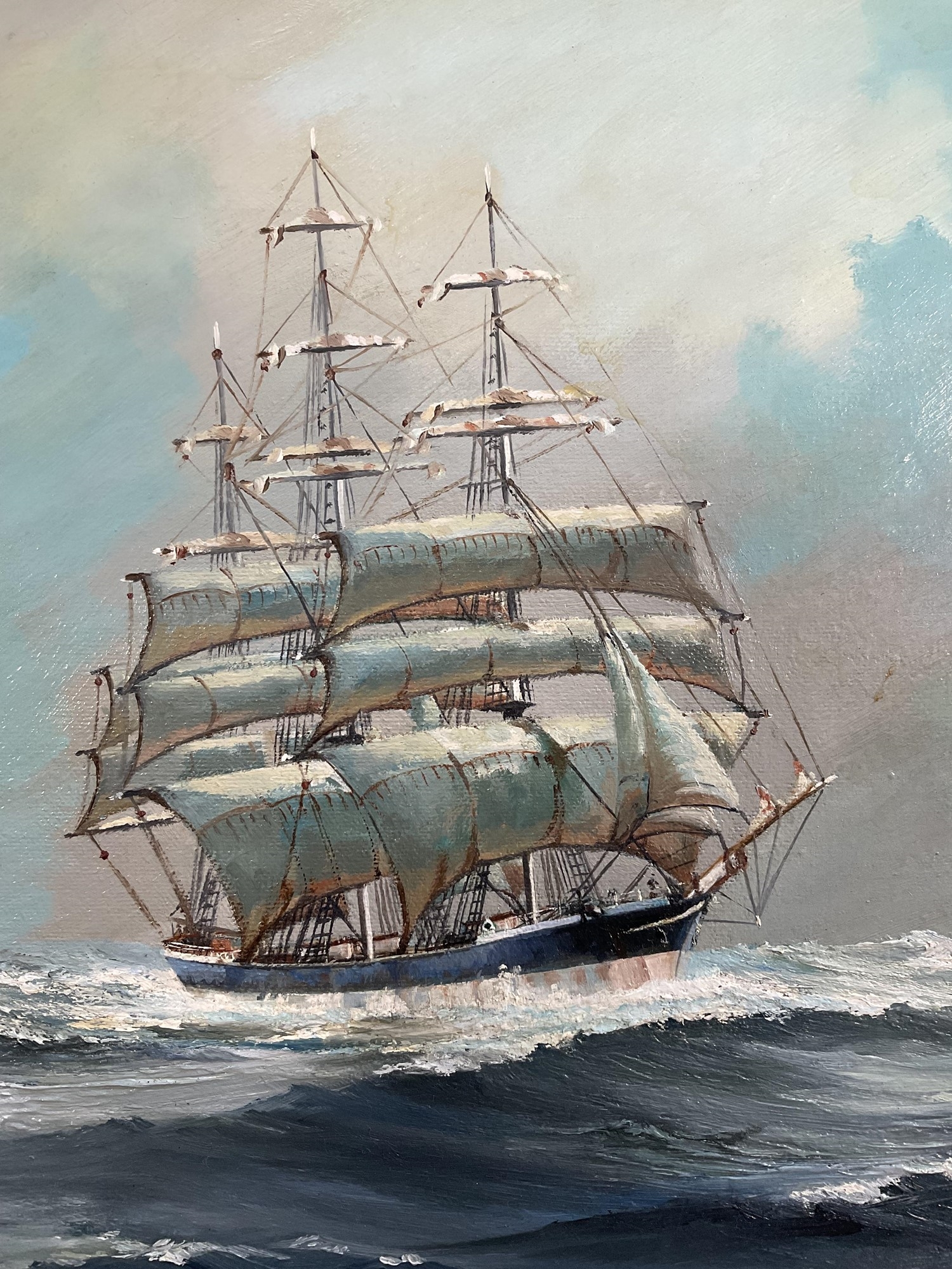 Colin Moore | Cedric the Saxon in the Southern Ocean, Running Down her ...