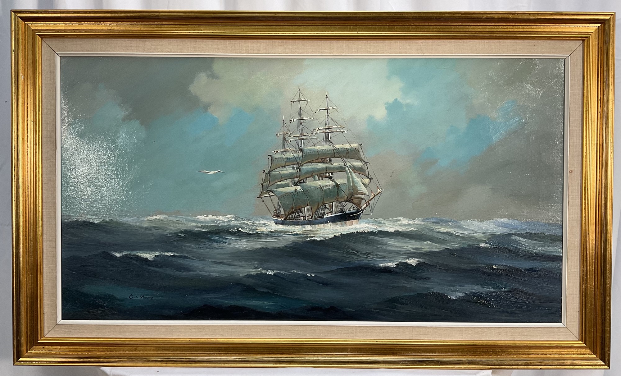 Colin Moore | Cedric the Saxon in the Southern Ocean, Running Down her ...