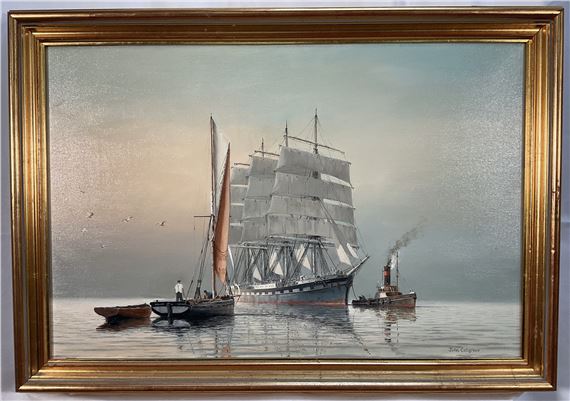 John Cotgrave | Ships at rest | MutualArt