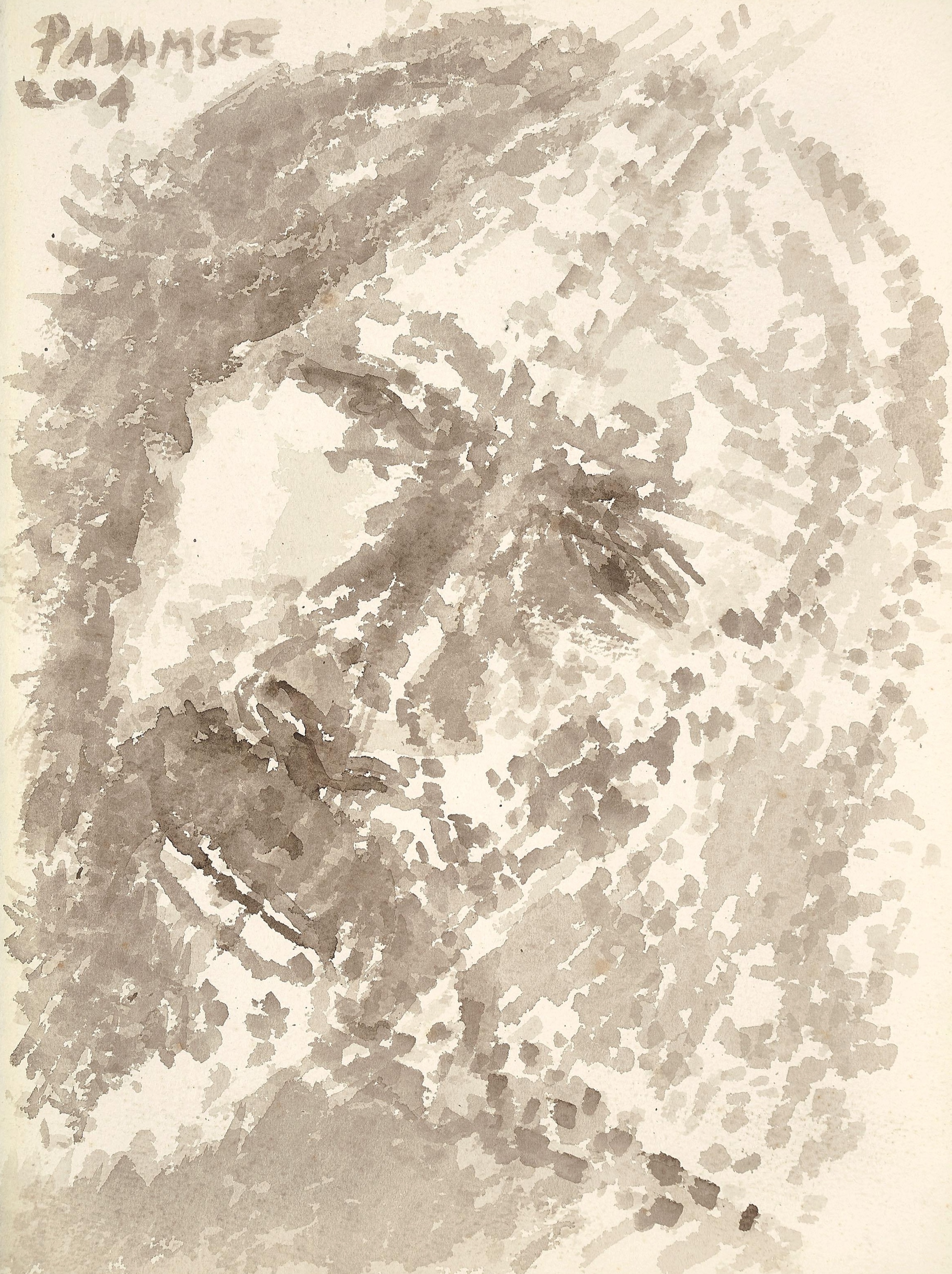 Akbar Padamsee | Untitled (Head (2004) | MutualArt
