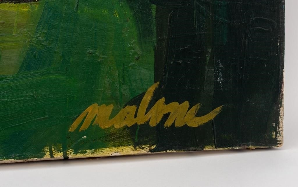 Sheila Malone | Sheila Malone Abstracted Landscape Oil on Canvas ...