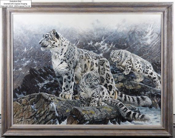 Matthew Hillier | Snow Leopards (1995) | MutualArt