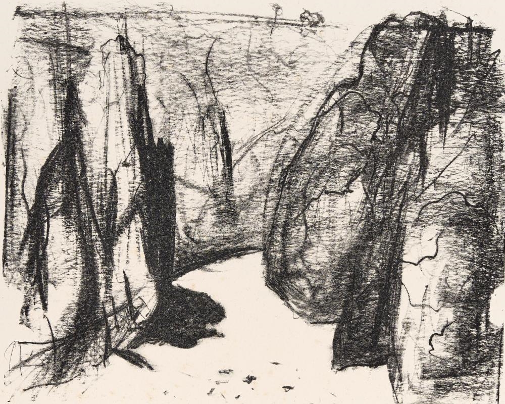 Lloyd Rees | The Gorge 2, 1982 (1982) | MutualArt