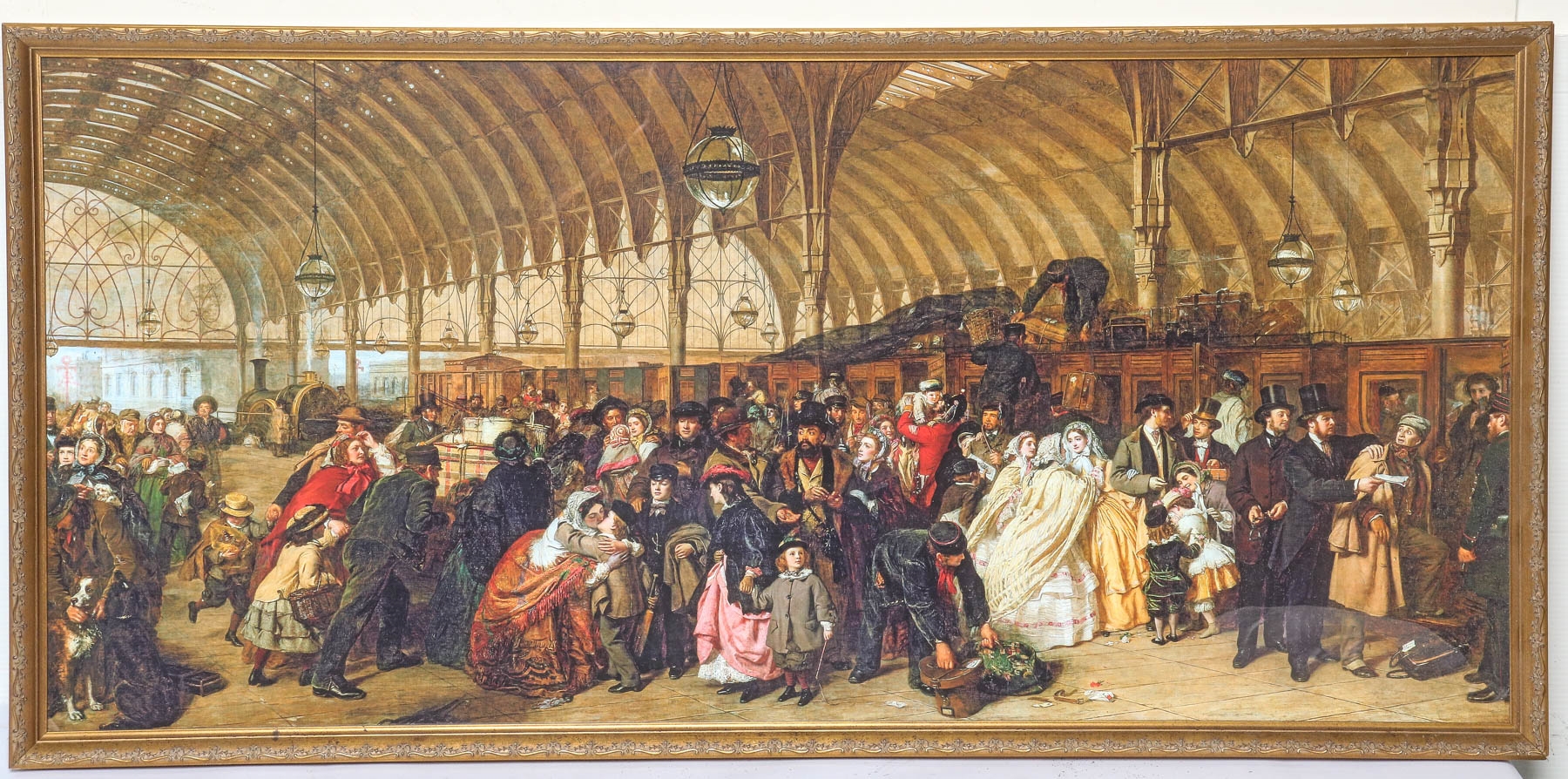 William Powell Frith | The Railway Station (Circa 1862) | MutualArt