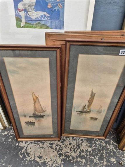 Garman Morris | A set of four Edwardian prints after Garman Morris ...